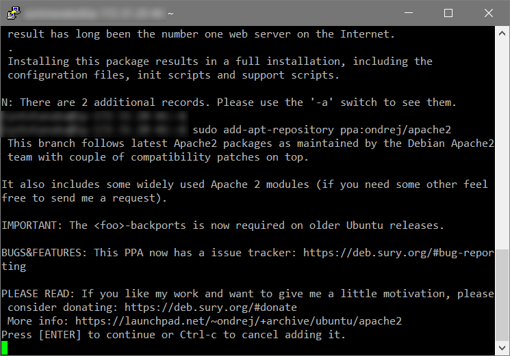パッケージを更新する